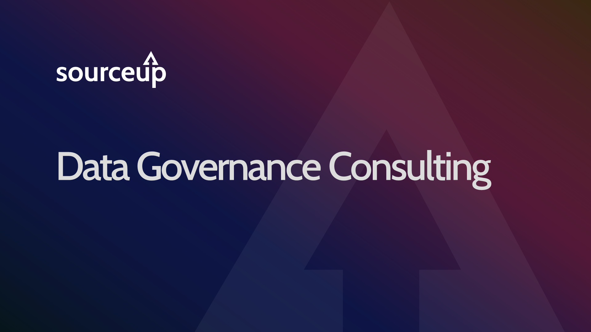 Data Governance Consulting | Source Up